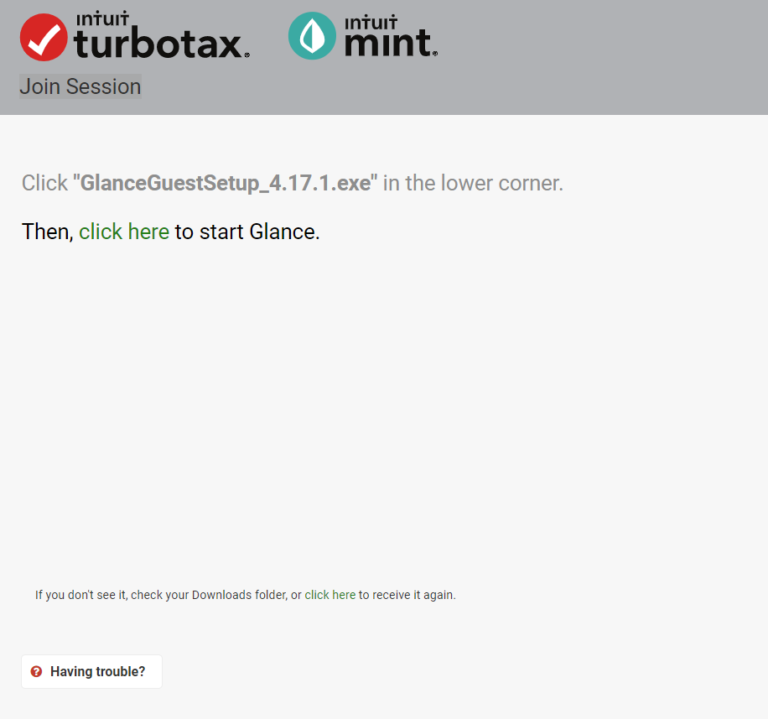 Turbotaxshare Intuit Com Glance